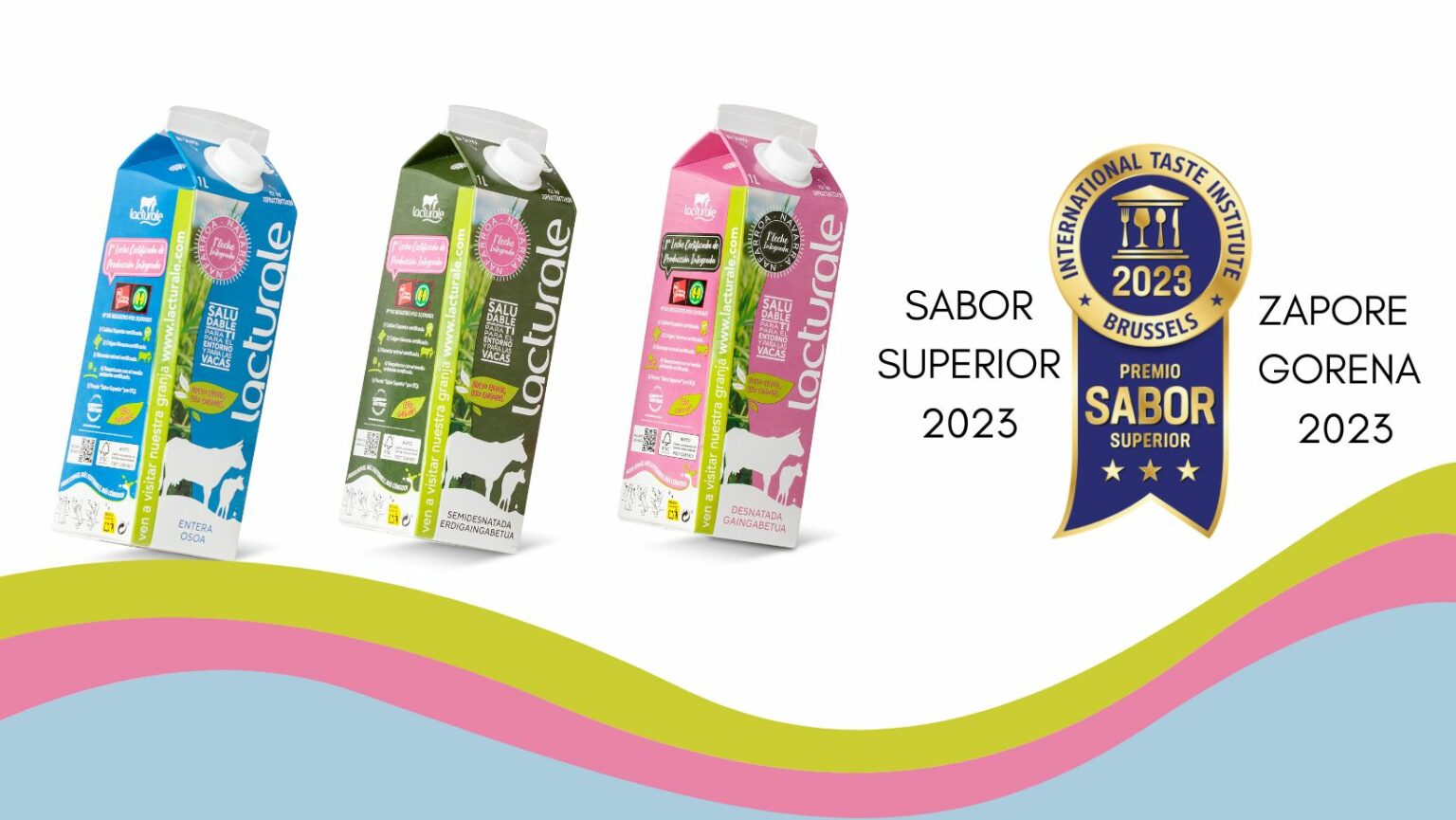 Lacturale recibe el premio Sabor Superior 2023 • Reyno Gourmet