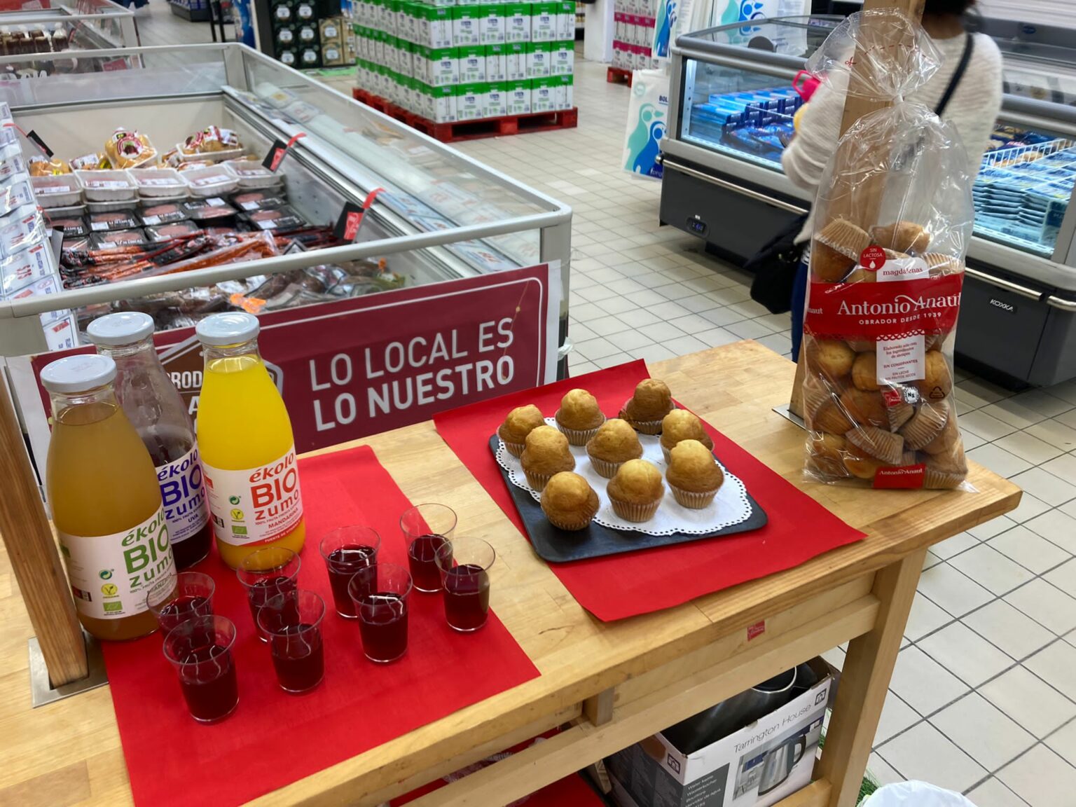 Degustación de productos Reyno Gourmet en E.Leclerc